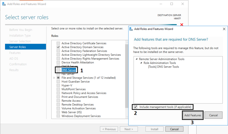 How To Setup Active Directory Domain Service And Dns With Serverstadium