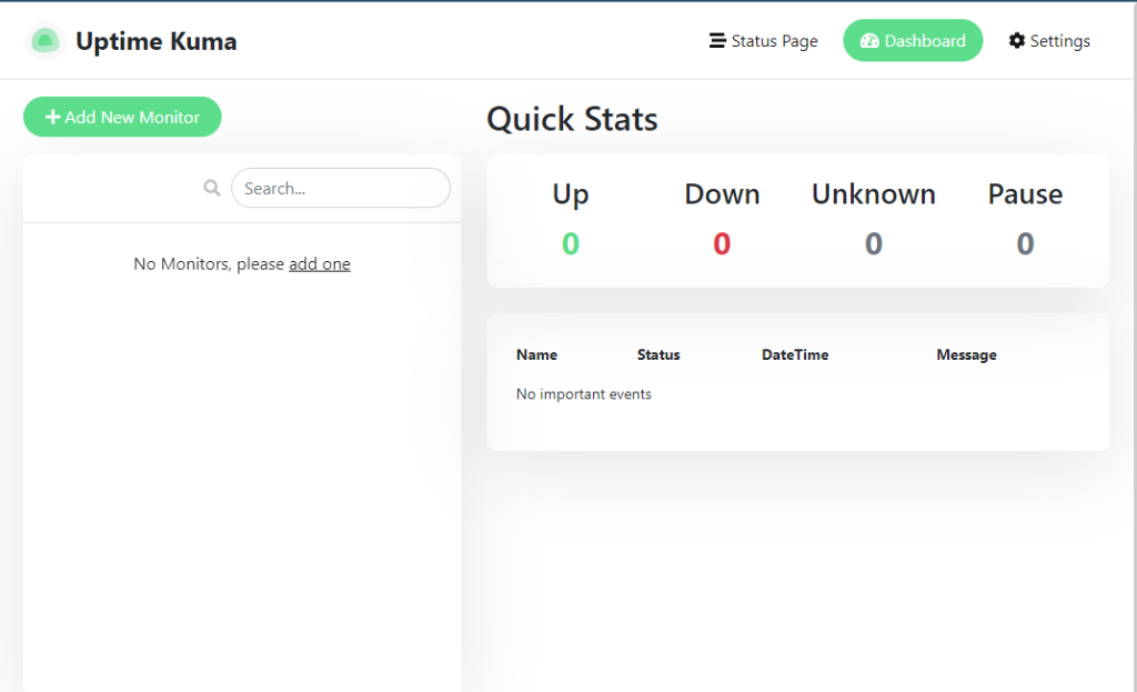 Monitor Your Services Uptime Using Uptime Kuma
