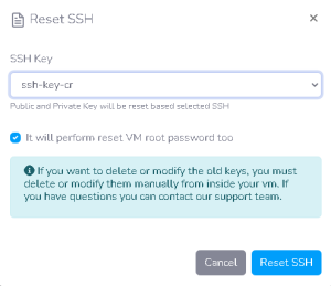 Using the SSH key Feature in ServerStadium Dashboard - ServerStadium