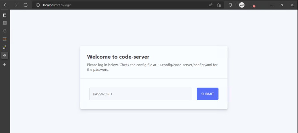 VS Code on your browser! How to install code-server on a VM